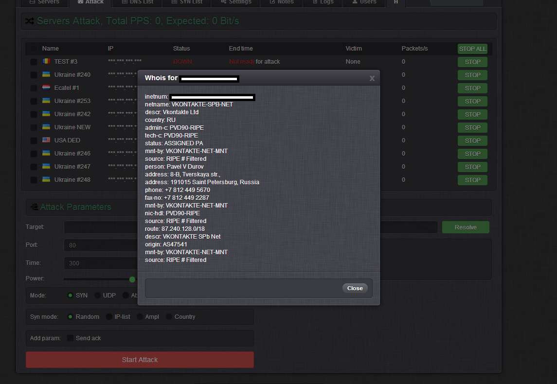 Managed Web Based 300 GB S Capable DNS Amplification Enabled Malware